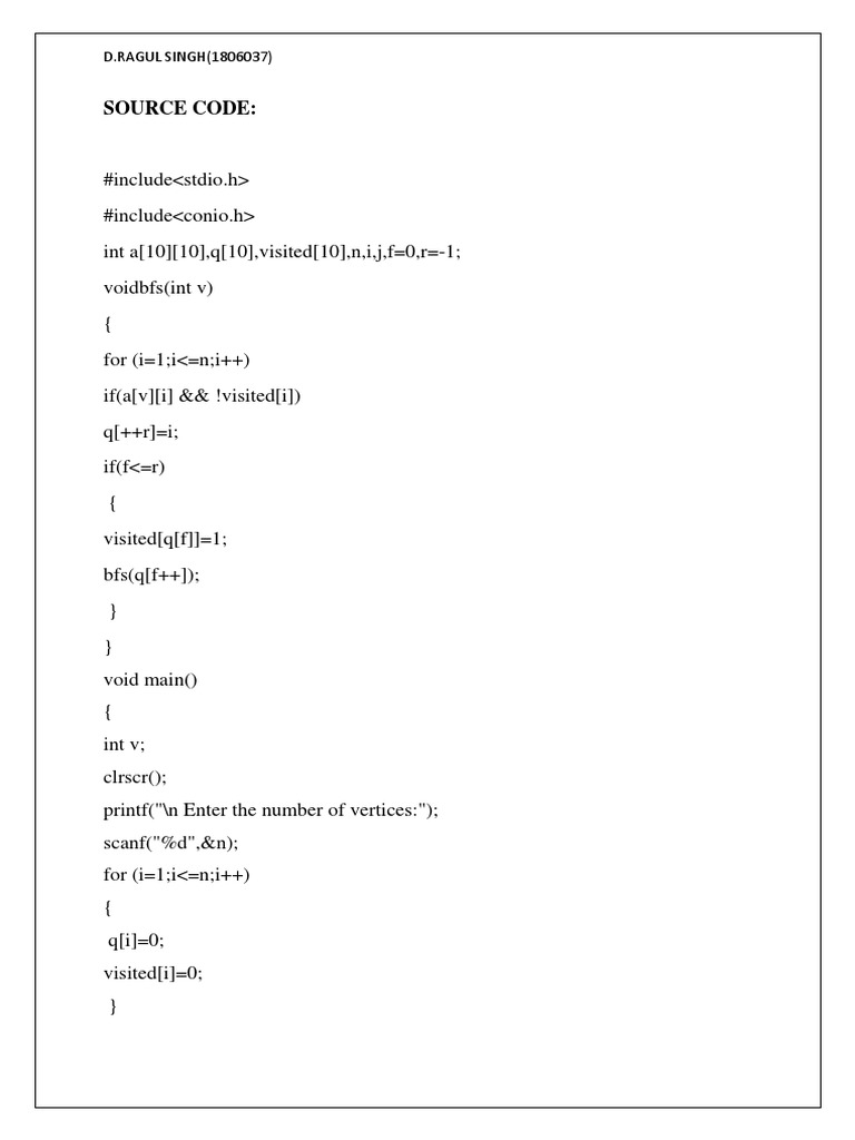 BFS-Binary First Search | PDF