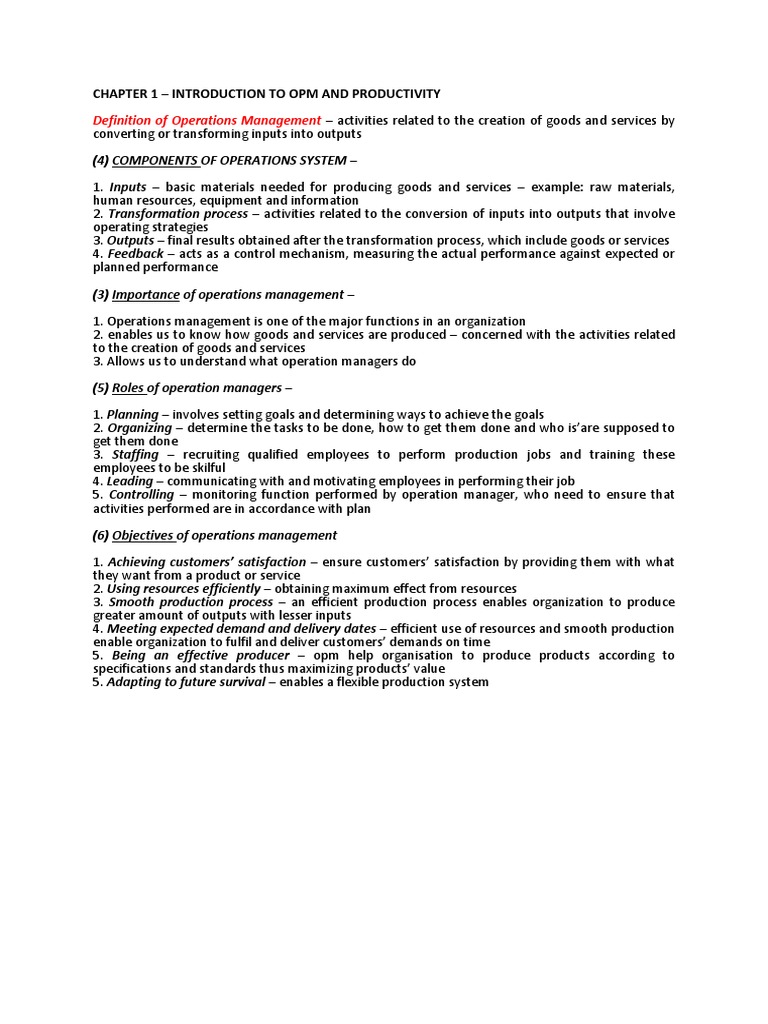 Opm Final | PDF | Strategic Management | Swot Analysis