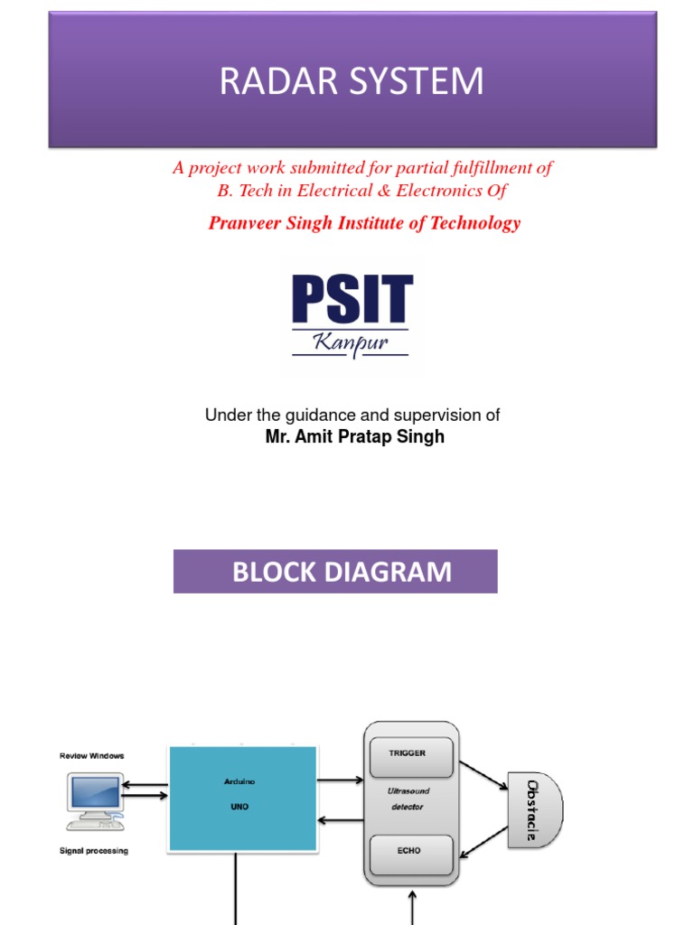 Radar System | PDF | Radar | Arduino