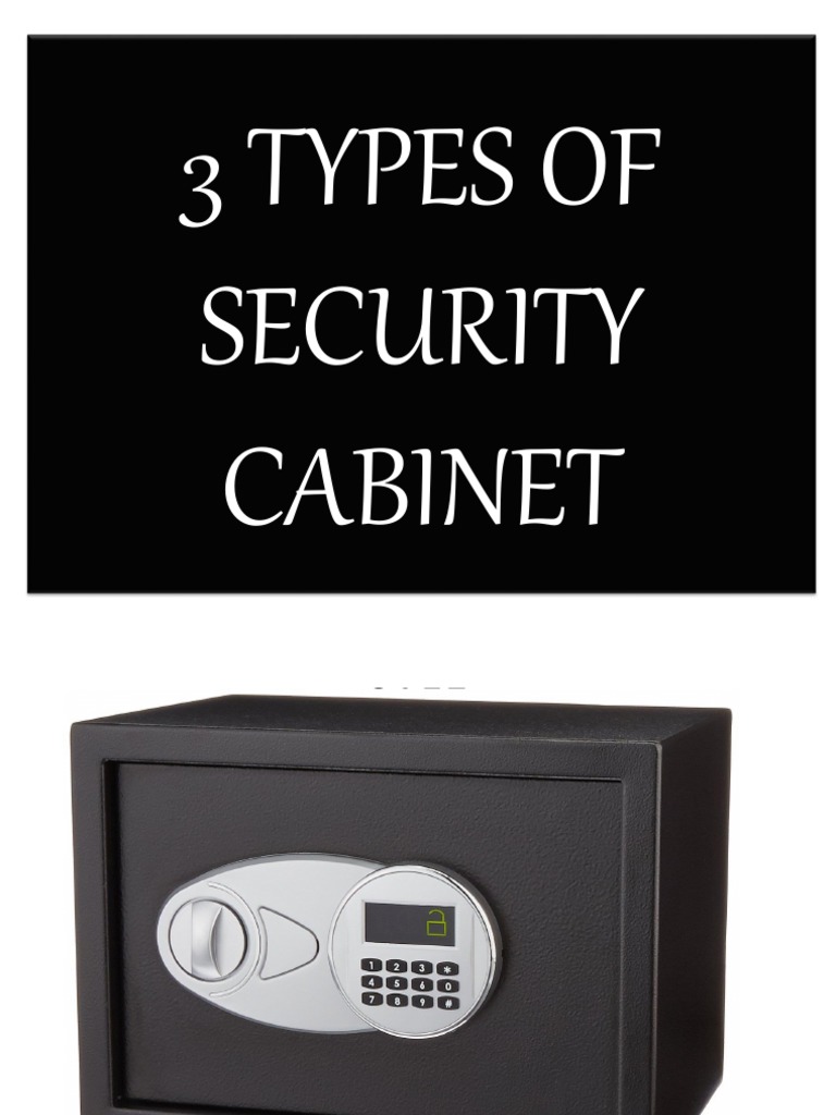 Comparing Security Options for Storing Sensitive Documents: Safes ...