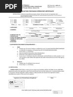 U.S. Customs Form: CBP Form 3078 - Application For Identification Card ...