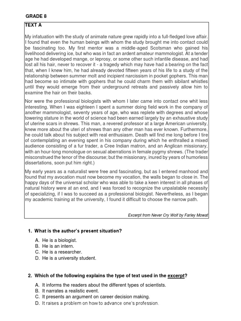 Grade 8 Questionnaire | PDF | Tariff | Trade