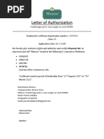 Ad Code Request Letter | PDF | Business