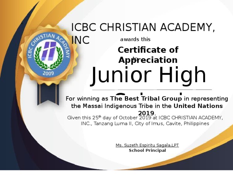 United Nations Certificate | PDF