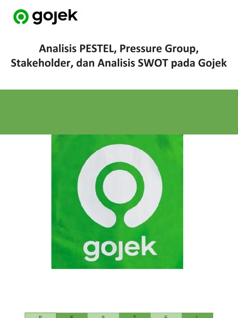 Analisis PESTEL dan SWOT Gojek 2025 | PDF | Bisnis