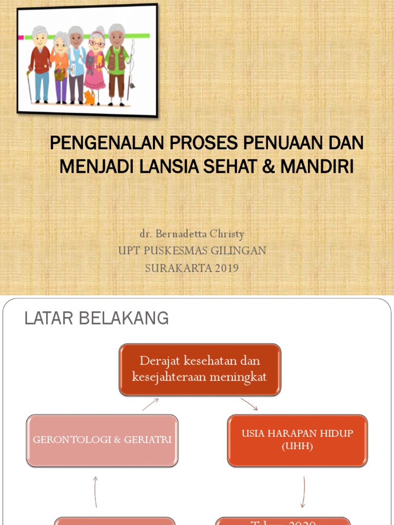 Lansia Sehat and Mandiri | PDF