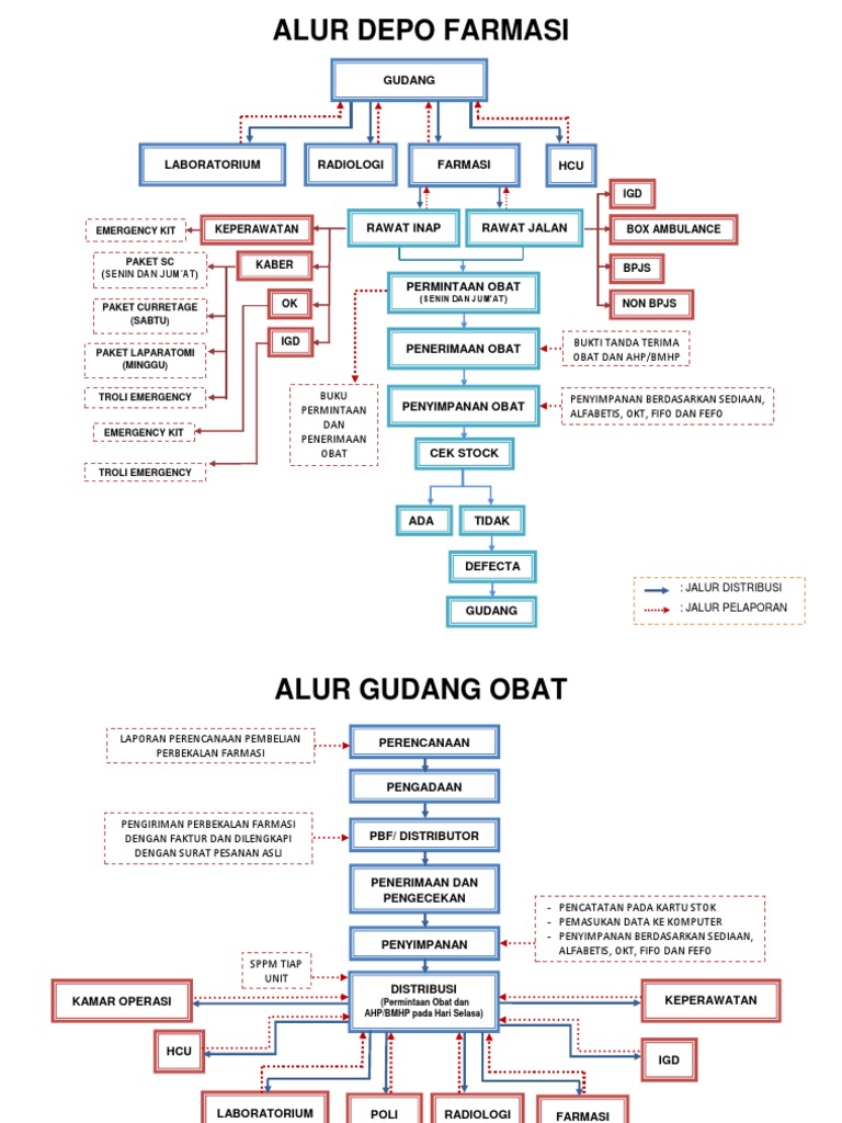 Alur Distribusi dan Pelaporan Farmasi | PDF