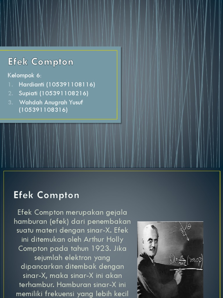 Efek Compton Wahdah | PDF