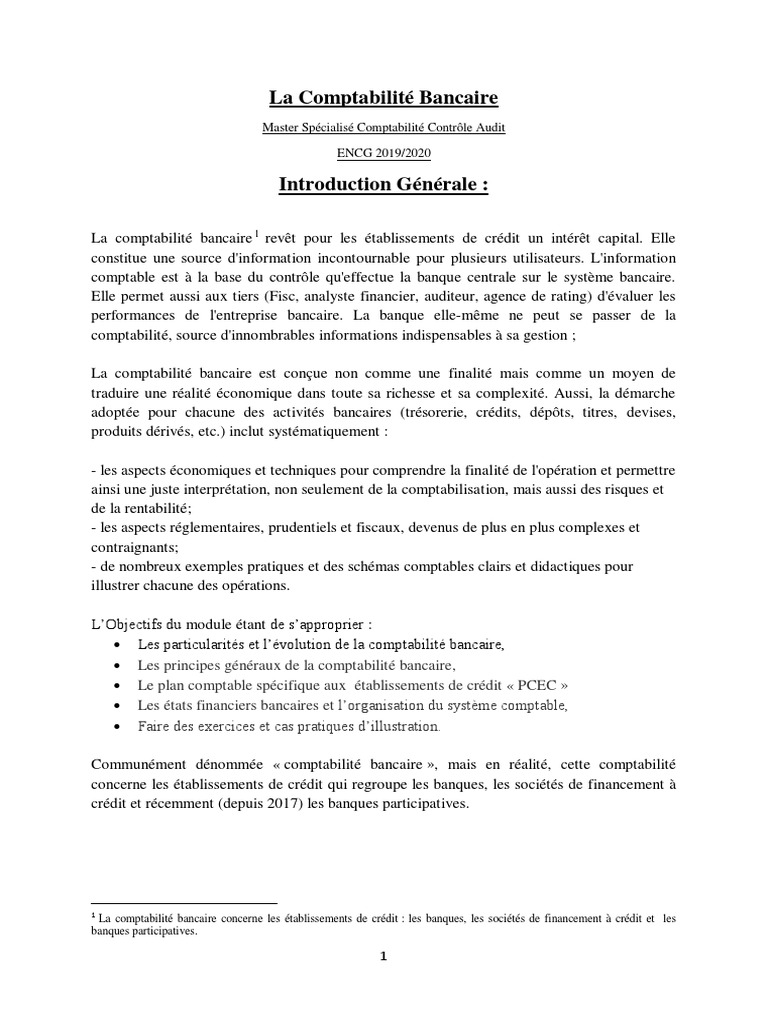 Comptabilité | PDF | Banques | Comptabilité