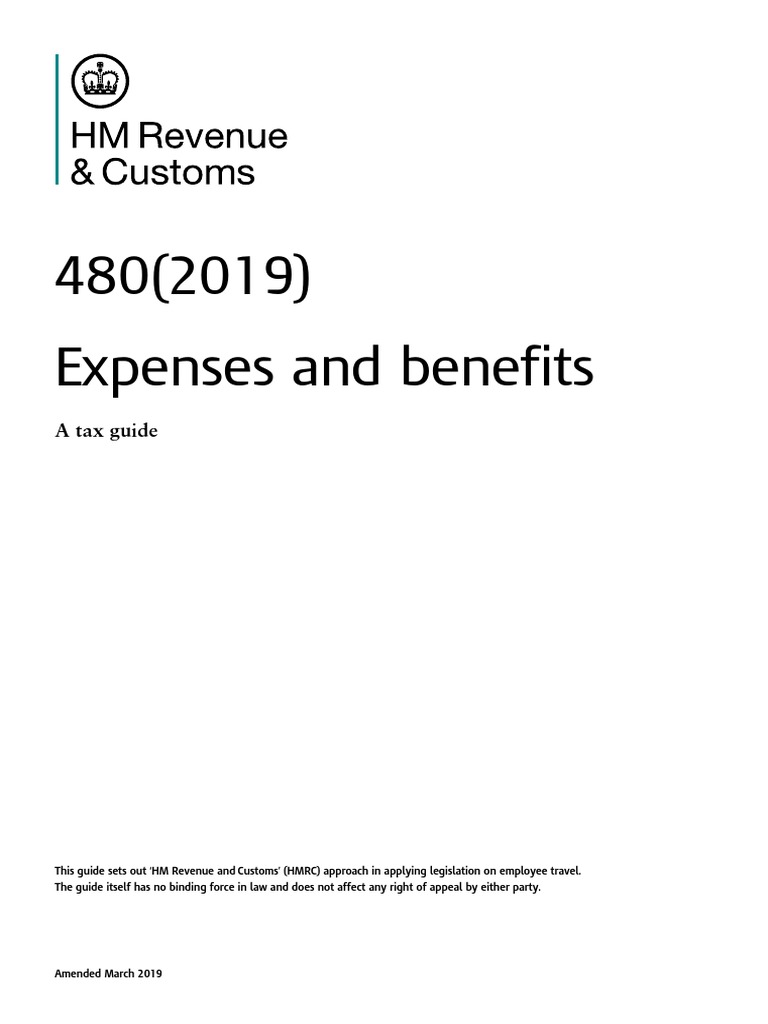 480 2019 Expenses Benefits PDF | PDF | Employee Benefits | Expense
