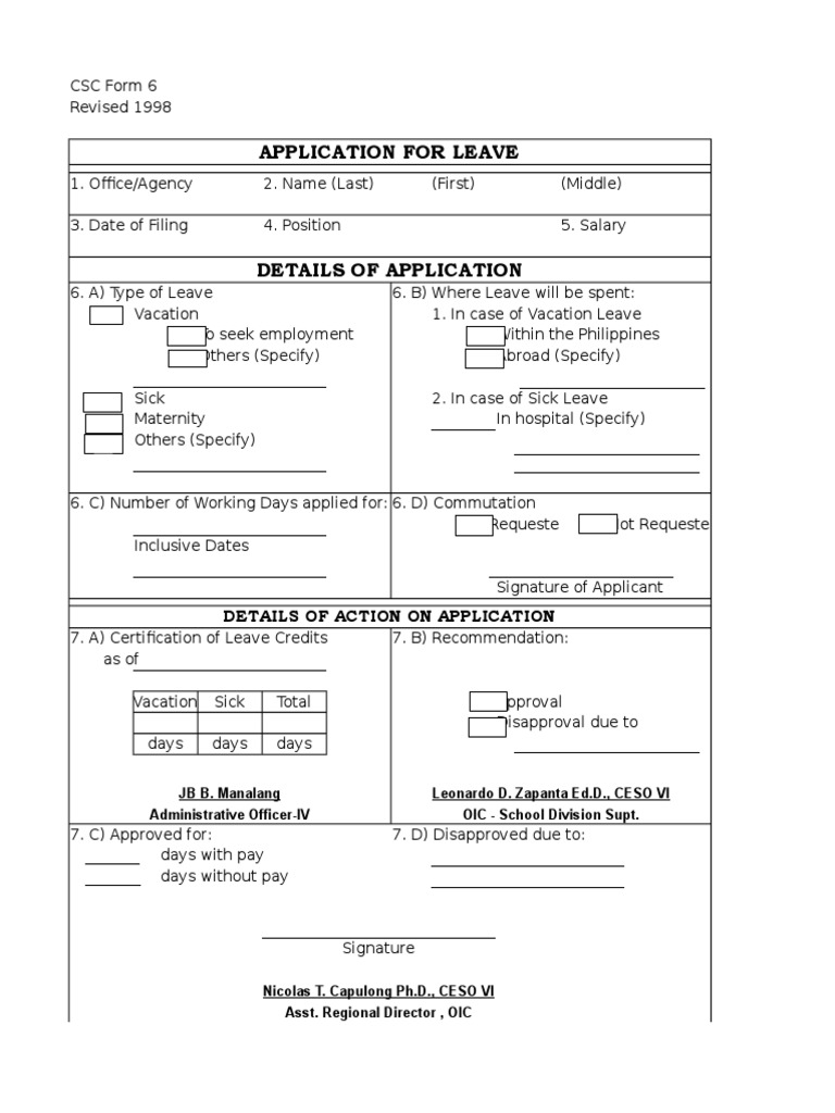 Latest Form 6 Revised.1998 | PDF | Government | Social Institutions