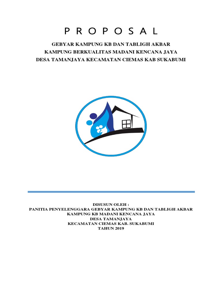 Proposal Gebyar Kampung KB | PDF