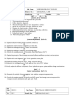Anna University Question Paper Res x10902 (Oro551) | PDF | Solar Power ...