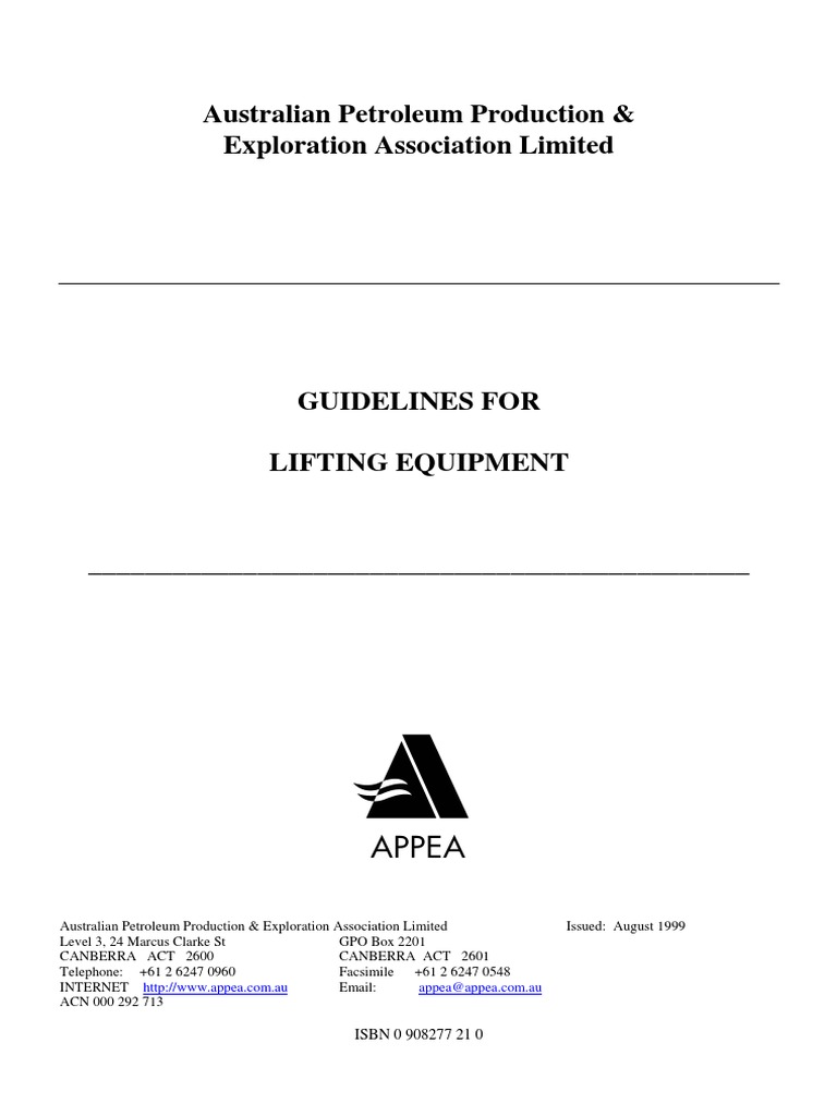 Guidelines for Offshore Lifting Safety | PDF | Crane (Machine) | Elevator