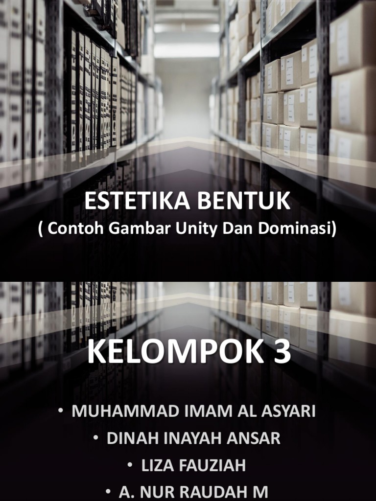 Estetika Bentuk: Unity dan Dominasi | PDF