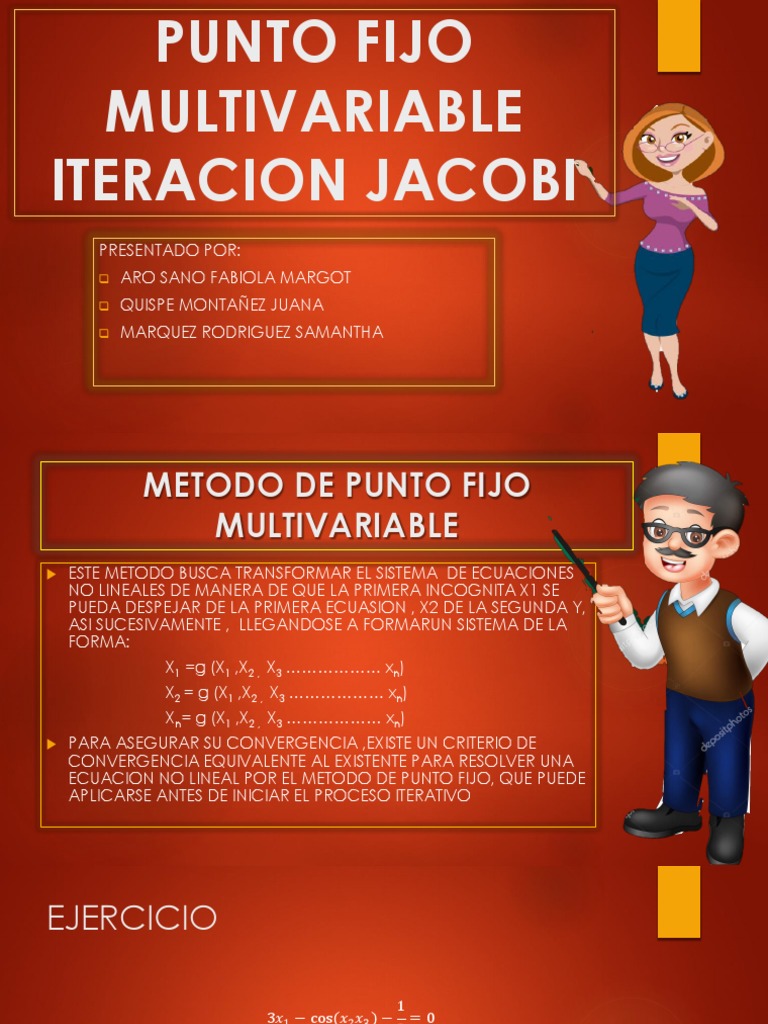 Punto Fijo Multivariable | PDF | Algoritmos | Ecuaciones