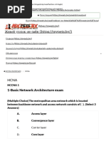 CCNA 1 v7 Modules 16 - 17 - Building and Securing A Small Network Exam Answers | PDF | Computer ...