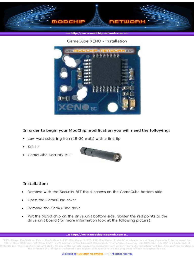 Gamecube Xeno Installation Guide | PDF | Play Station | Play Station 3
