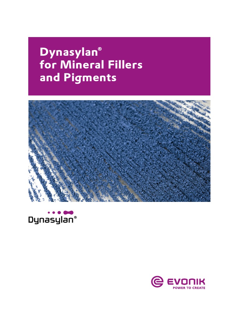 Dynasylan For Mineral Fillers and Pigments en | Download Free PDF ...