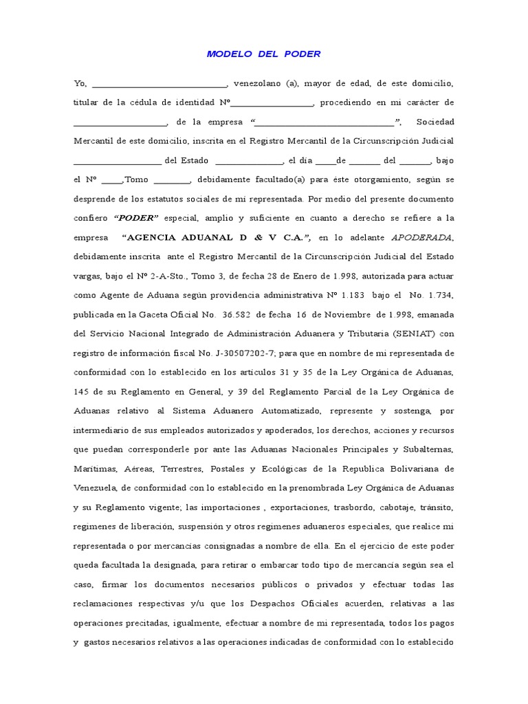 Modelo Del Poder | PDF | aduana | Instituciones sociales