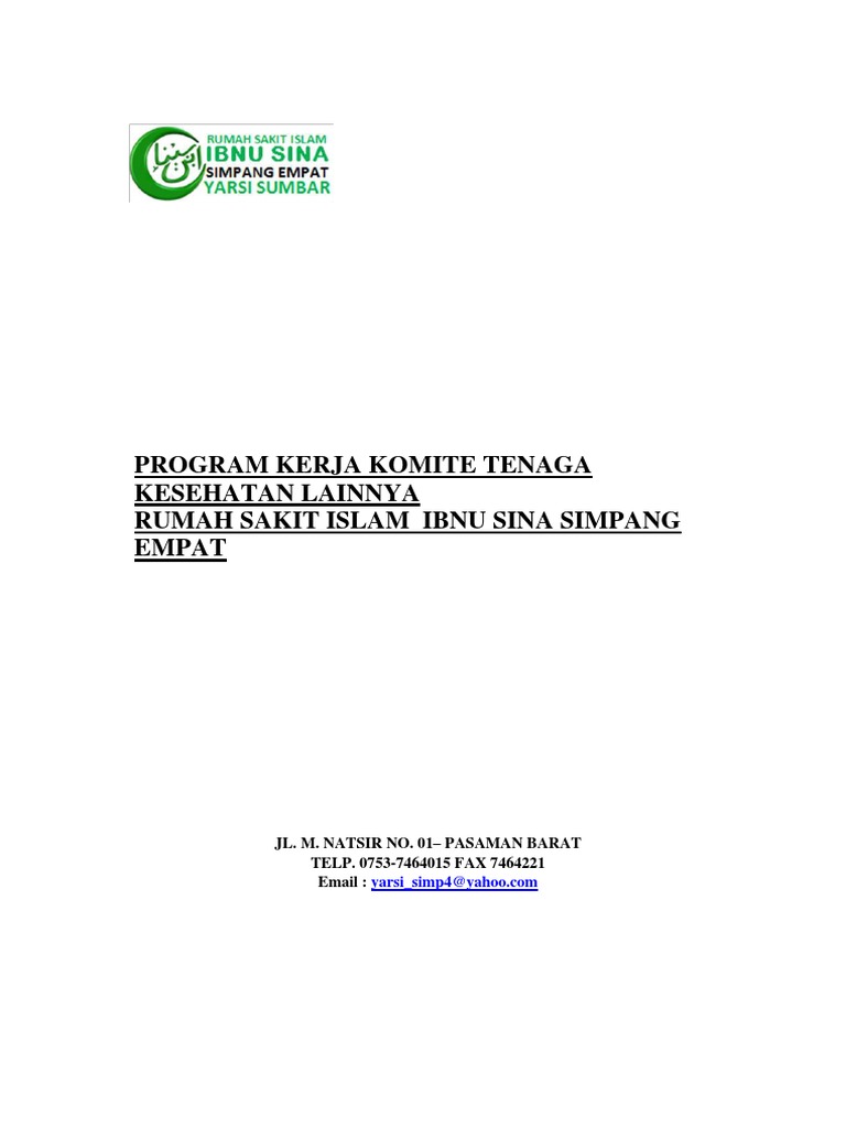 Proker Komite Nakes Lain 2020 | PDF