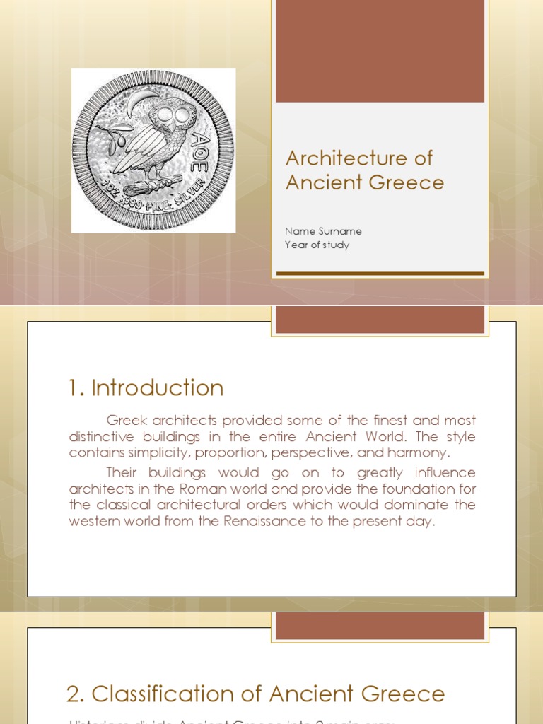 Architecture of Ancient Greece | PDF | Mycenaean Greece | Column