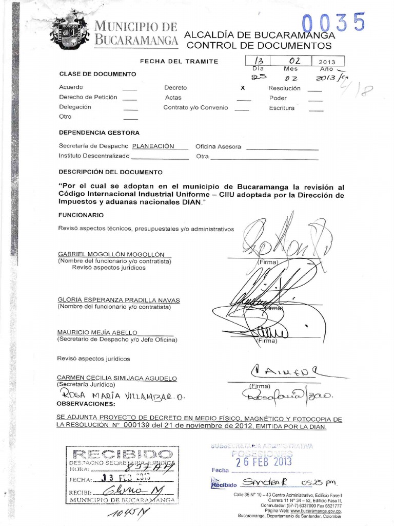 Ciiu Codigo Internacional Industrial Uniforme | PDF