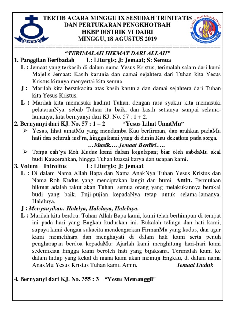 Tukar Mimbar B. Indo | PDF