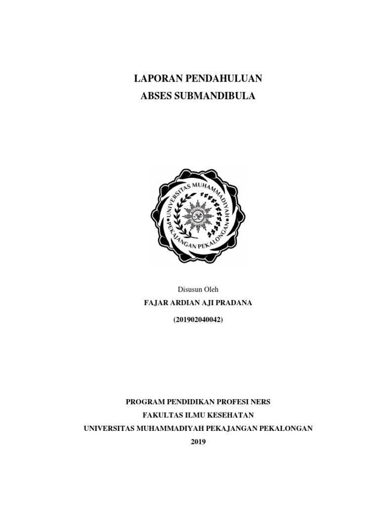 Panduan Abses Submandibula: Definisi dan Penanganan | PDF
