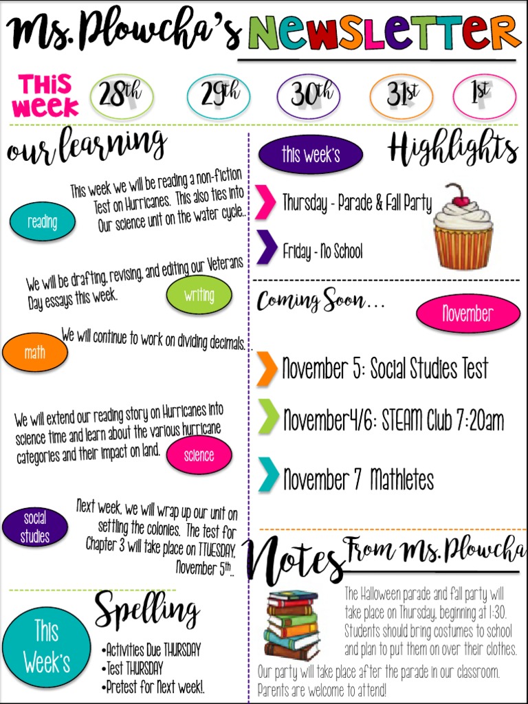 Class News Oct | PDF