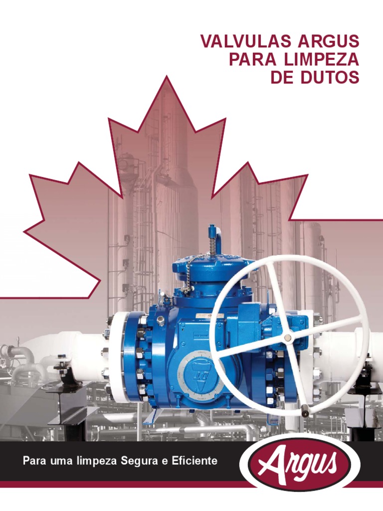 Válvulas ARGUS (PIG's) | PDF | Gás natural | Materiais