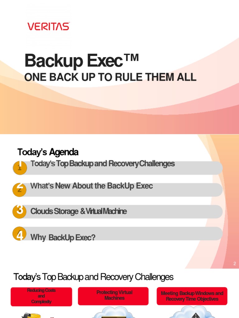 VERITAS | PDF | Backup | Cloud Computing