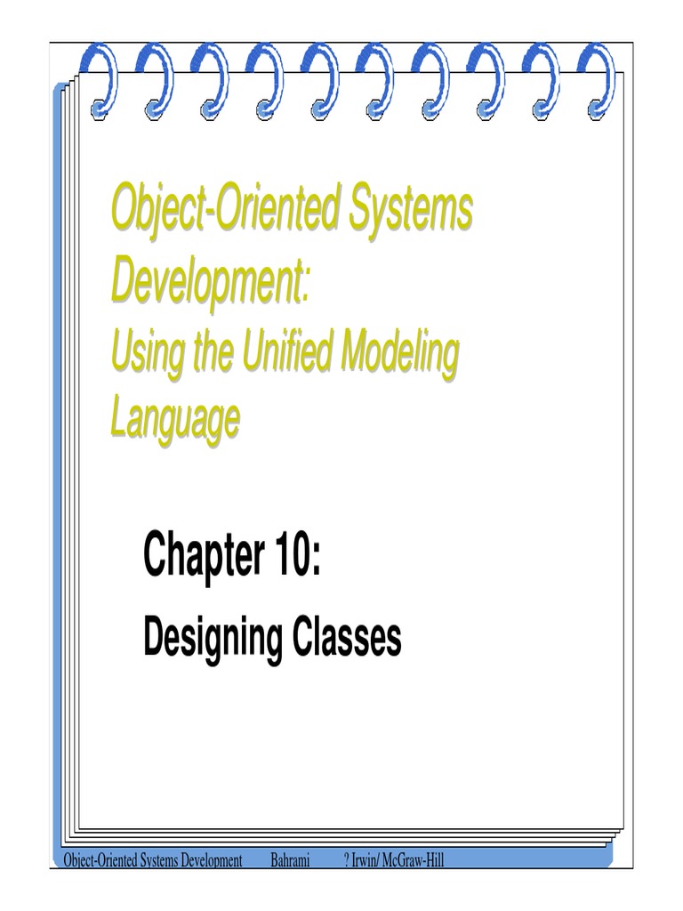 Object-Oriented Systems Development | PDF | Method (Computer Programming) | Class (Computer ...