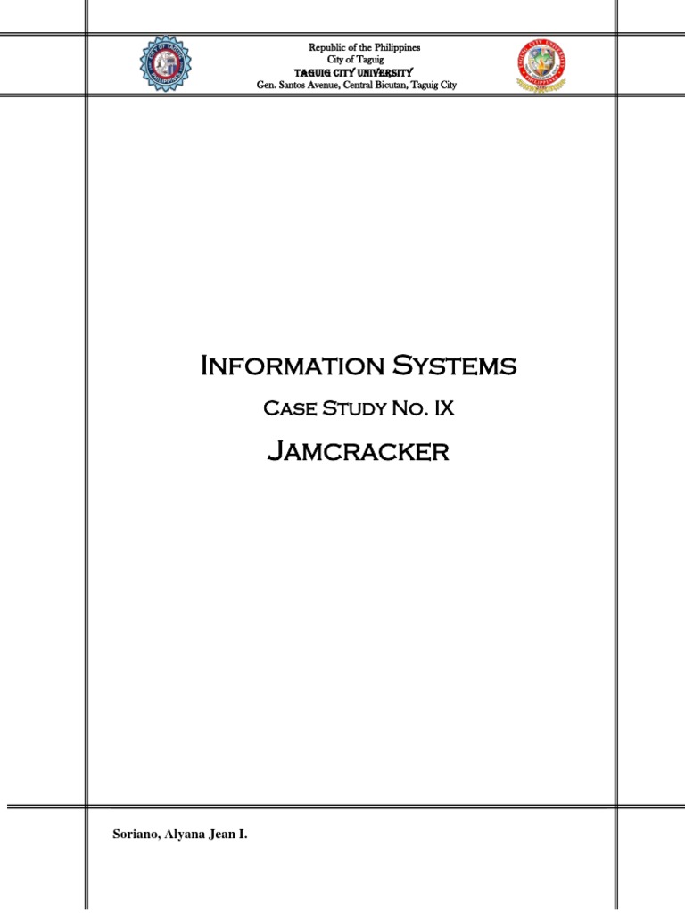 Jamcracker Case Study Analysis | PDF | Computers
