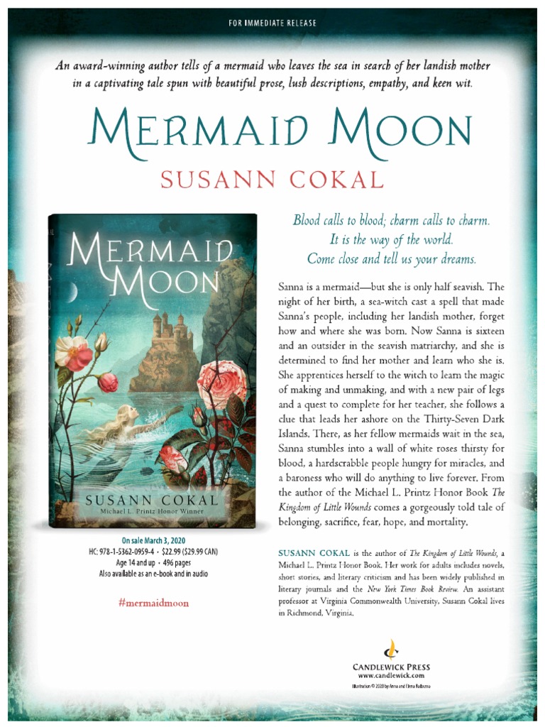 Mermaid Moon by Susann Cokal Press Release | PDF