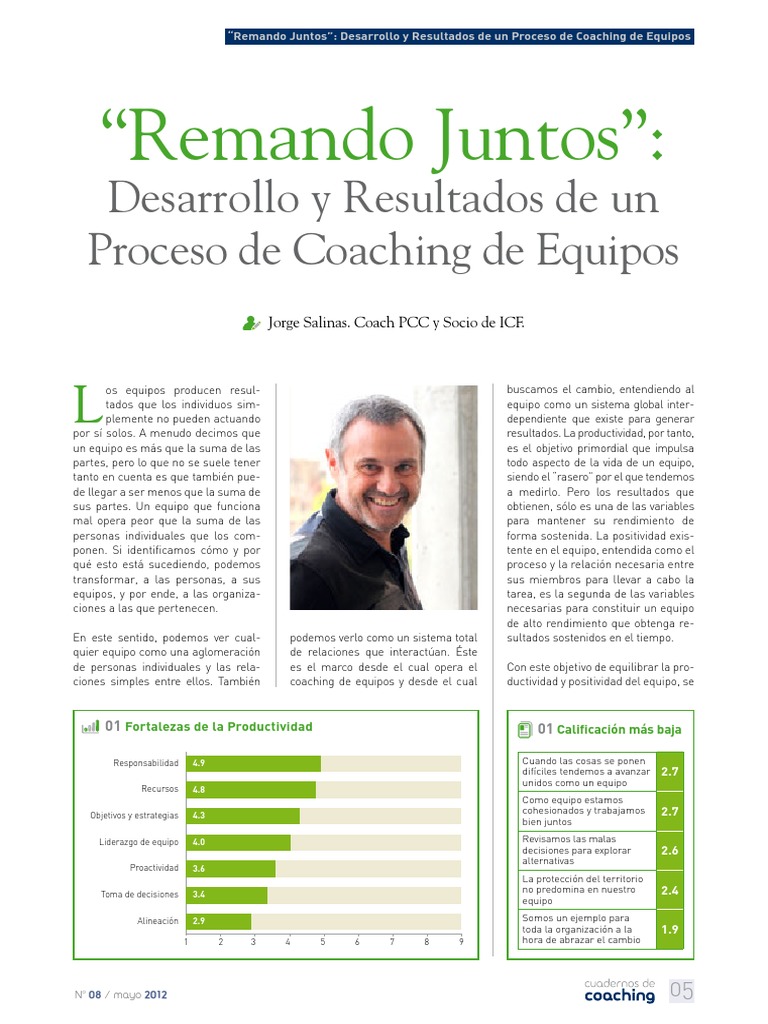 Remando Juntos. Desarrollo y Resultados de Un Proceso de Coaching | PDF ...