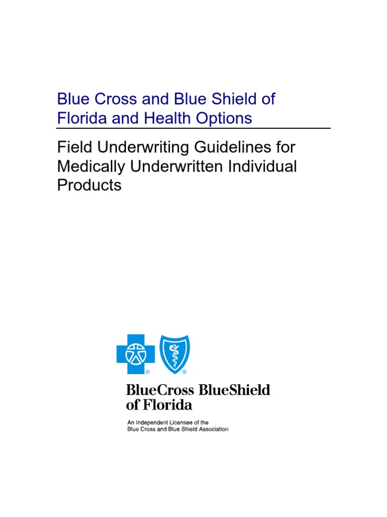 Blue Cross and Blue Shield of Florida and Health Options | PDF ...