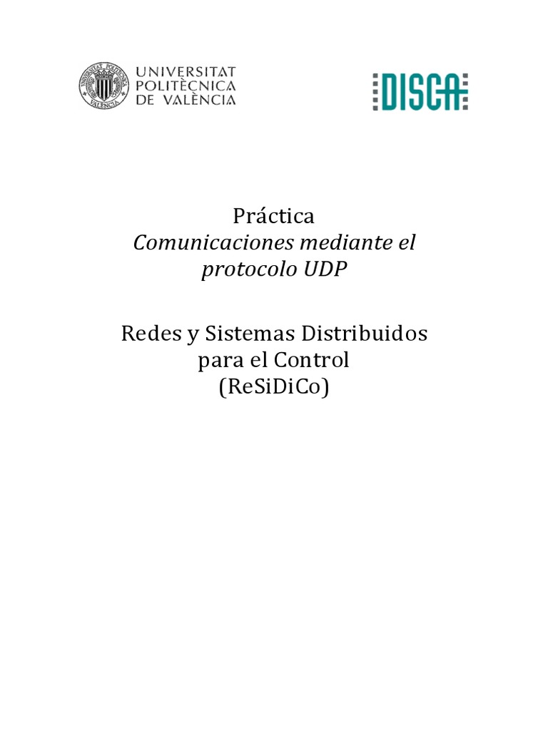 Practica Sockets Udp | PDF | Zócalo de red | Java (lenguaje de programación)