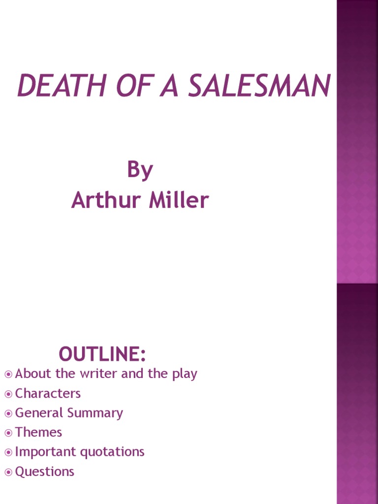 Act 1 Summary of Death of a Salesman | PDF