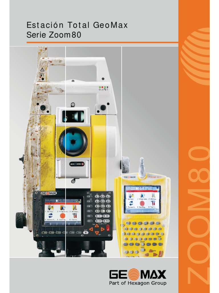 Geomax Zoom80 | PDF | Control remoto | Software