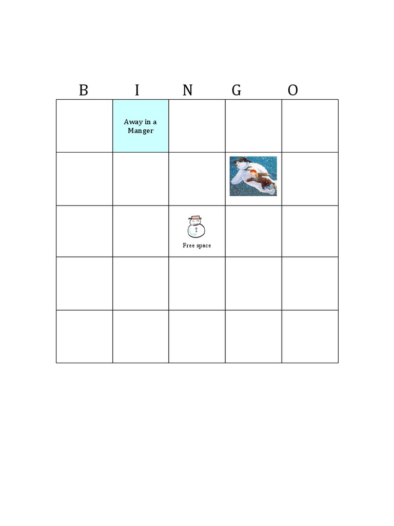 Bingo Template | PDF
