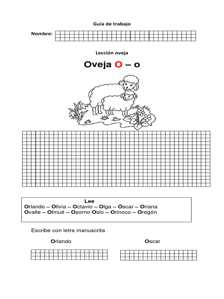 Lección sobre la Oveja para Niños | PDF | Hueso | Sistema digestivo humano