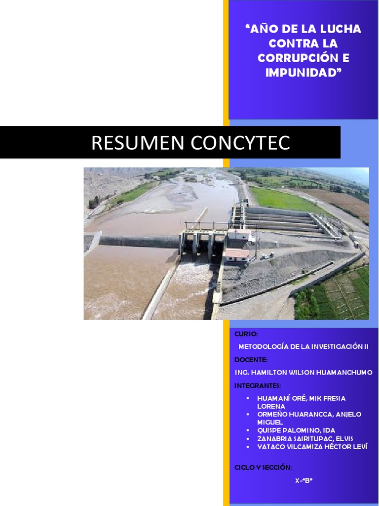 CONCYTEC | PDF | Crecimiento económico | Perú