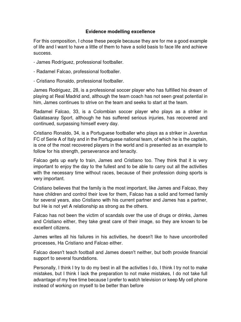 Evidence Modelling Excellence | PDF