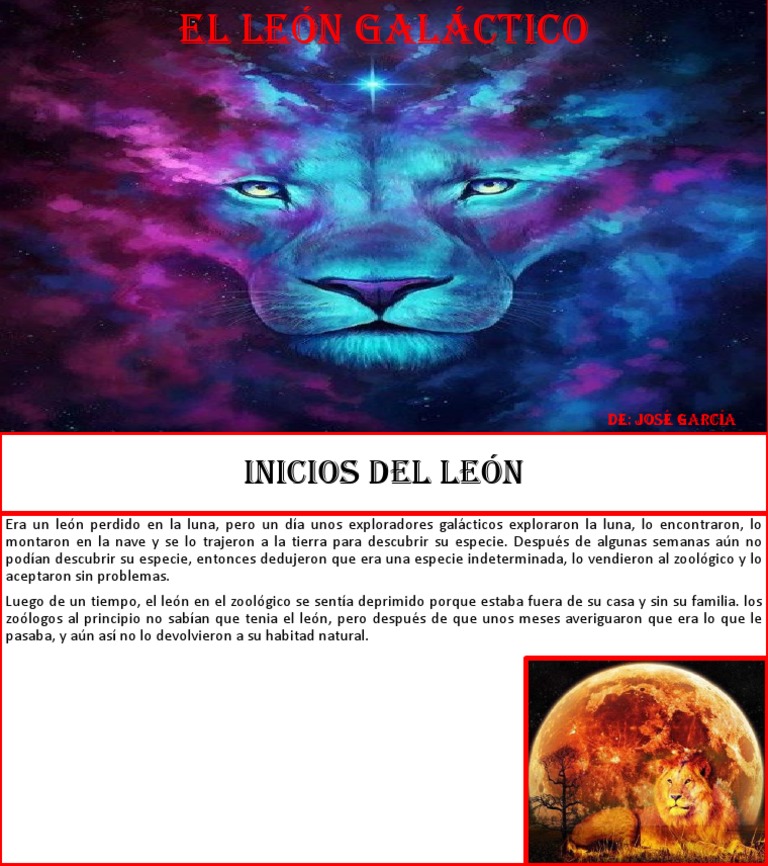 El León Galáctico en el Zoológico | PDF | Ciencias sociales