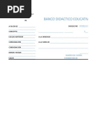 Modelos de Cheques Estudiantiles | PDF