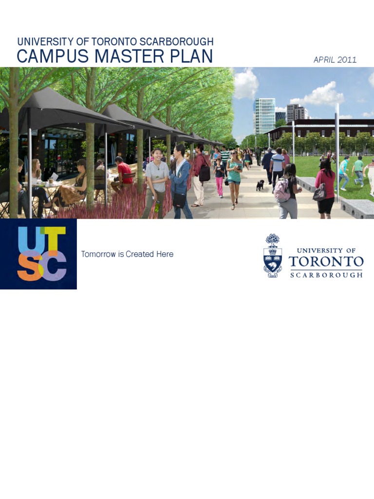 UTSC Campus Master Plan Overview | PDF | Strategic Planning | University