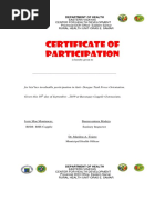 DSWD-Certificate of Eligibility | PDF