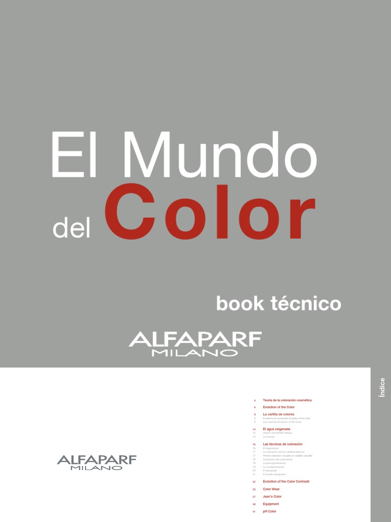 El Mundo Del Color | PDF | Azul | Color