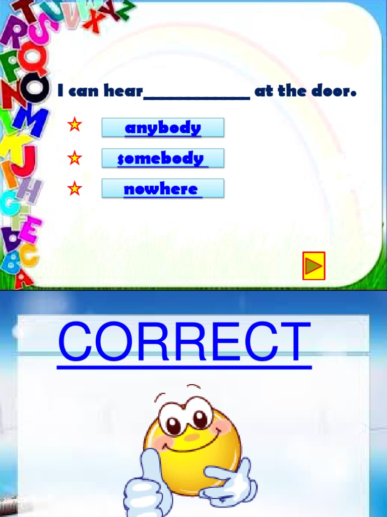 Indefinite Pronouns Games 82553 Viernes | PDF